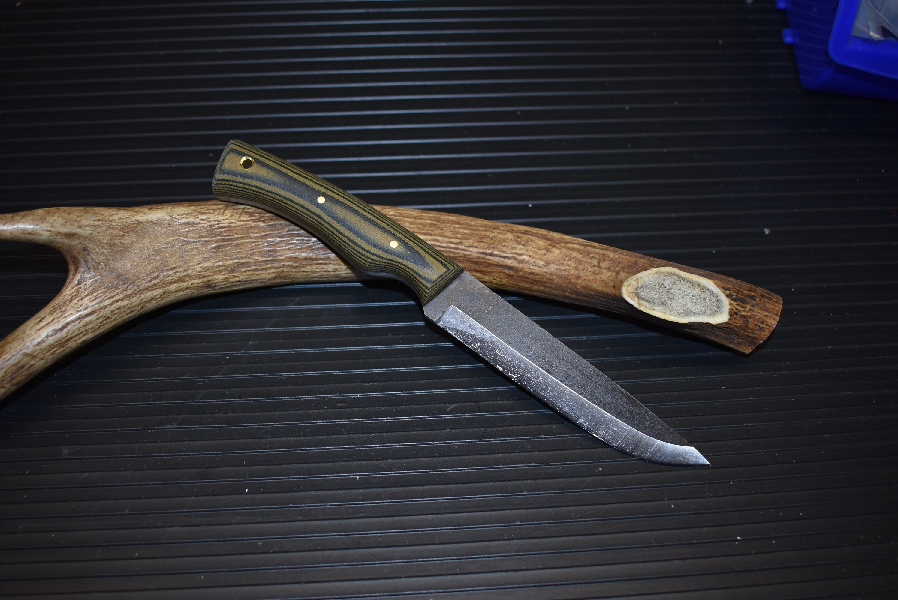 PKS Scorpion HD Camo Micarta - LANTAC Knives