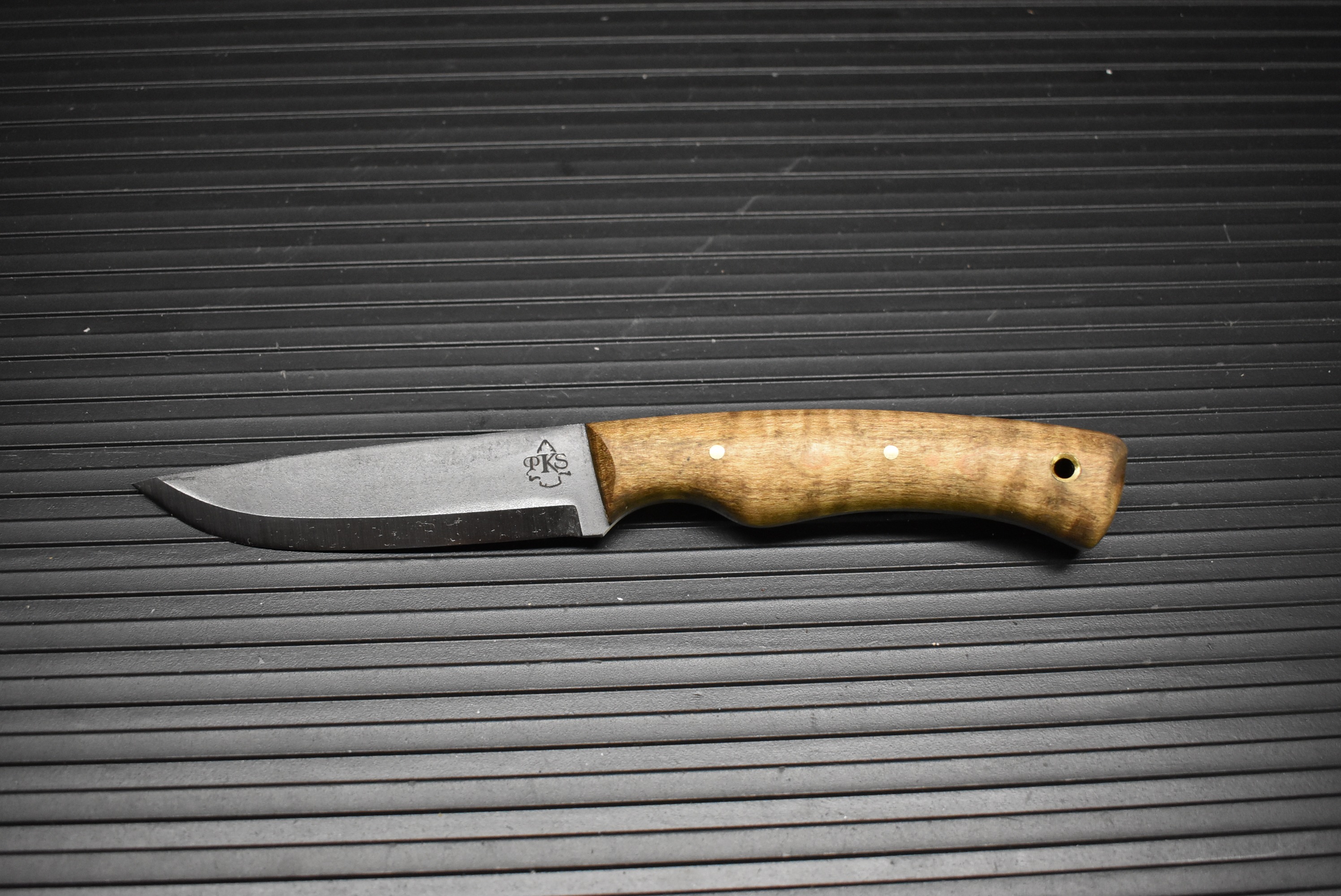 PKS Scorpion Curly Maple - LANTAC Knives