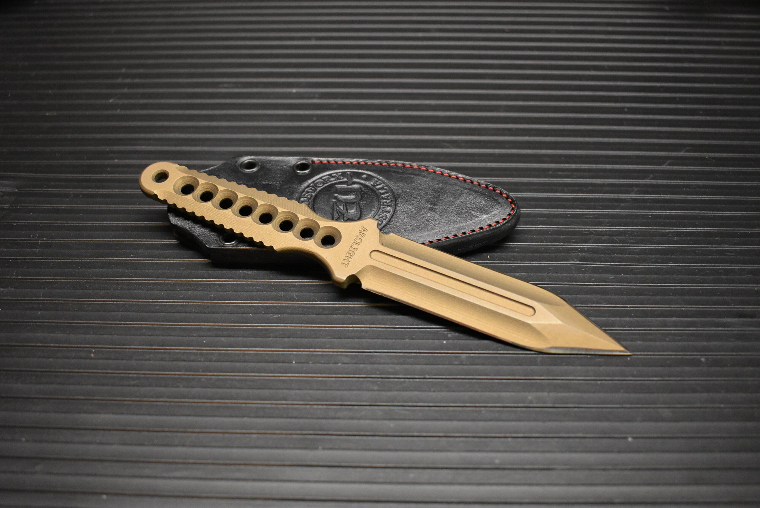 ZU Bladeworx Arclight Battle Bronze - LANTAC Knives