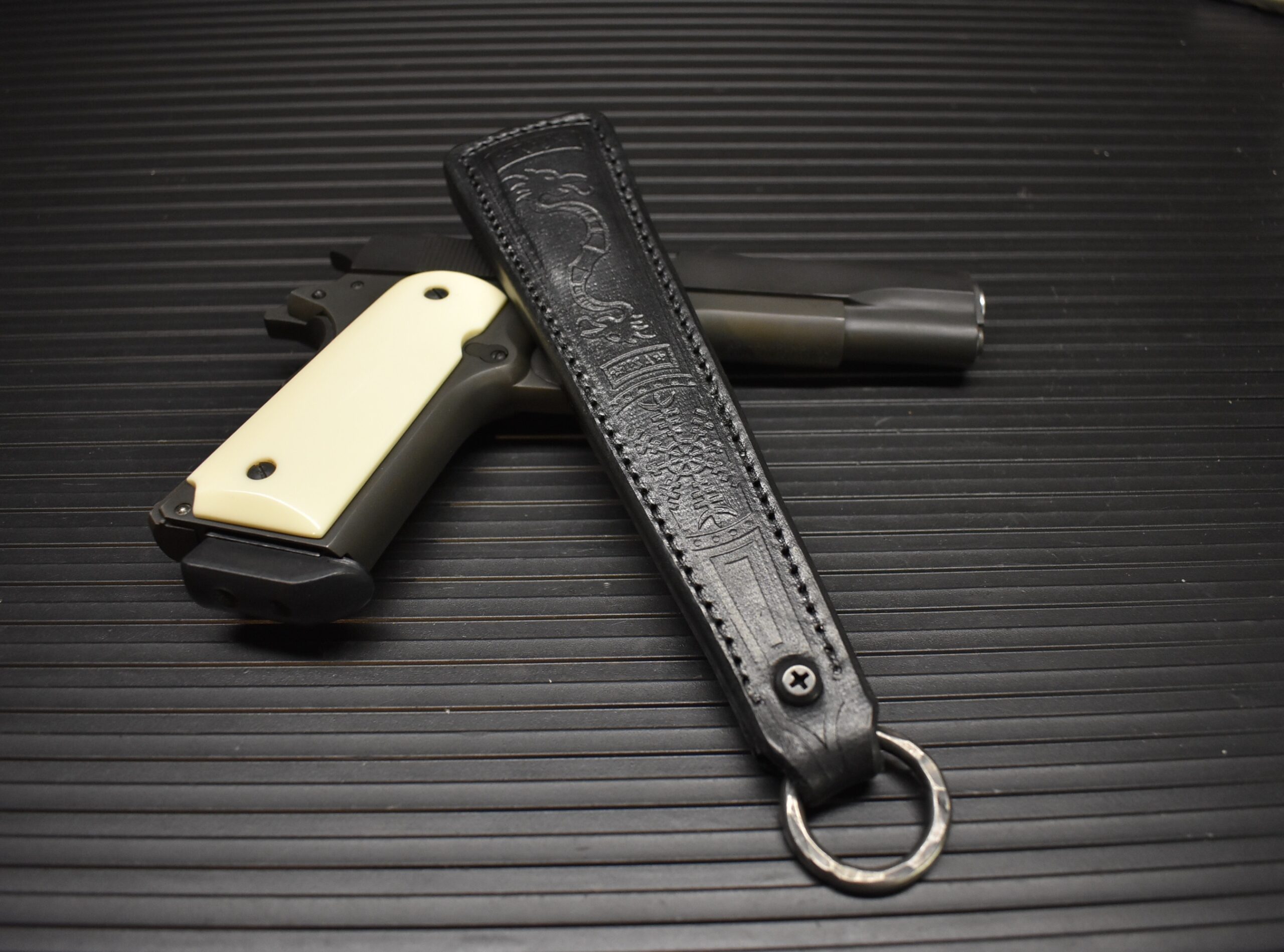 RMJ Tactical Nap Hammer Black - LANTAC Knives