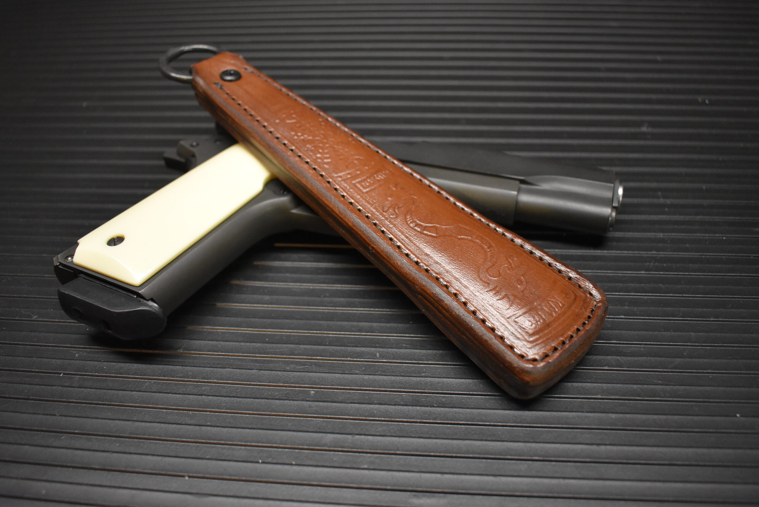 RMJ Tactical Nap Hammer Brown - LANTAC Knives