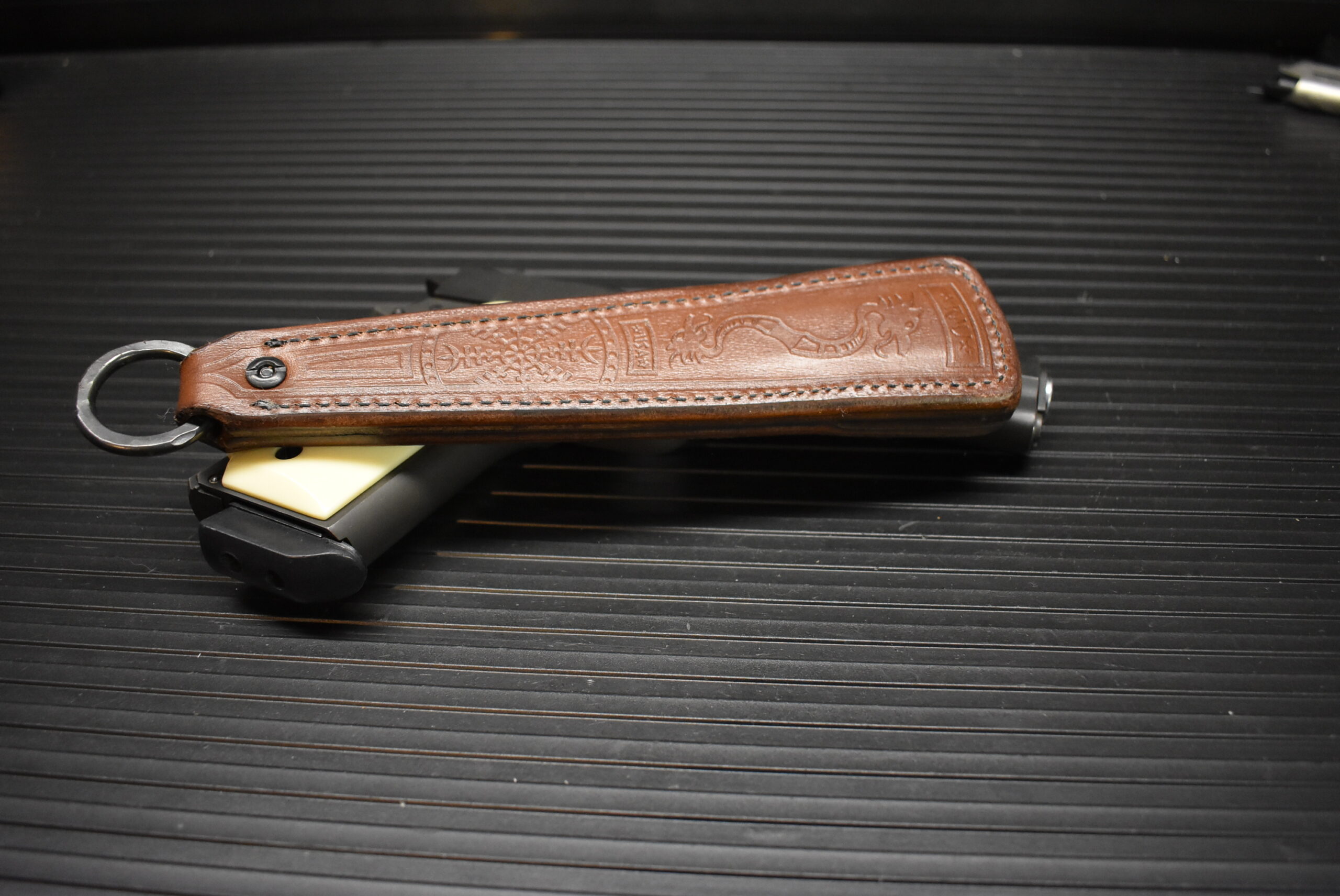 RMJ Tactical Nap Hammer Brown - LANTAC Knives