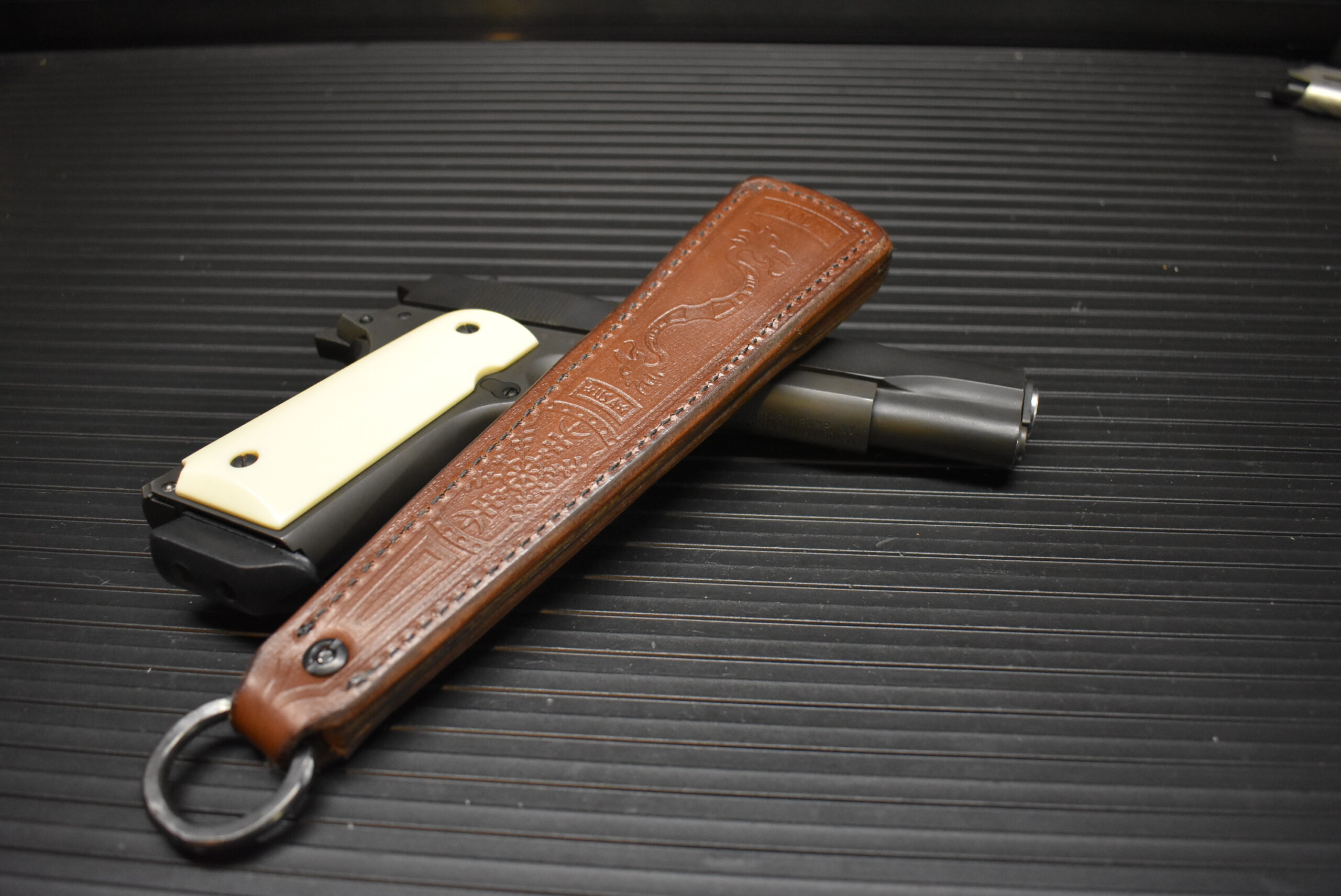 RMJ Tactical Nap Hammer Brown - LANTAC Knives