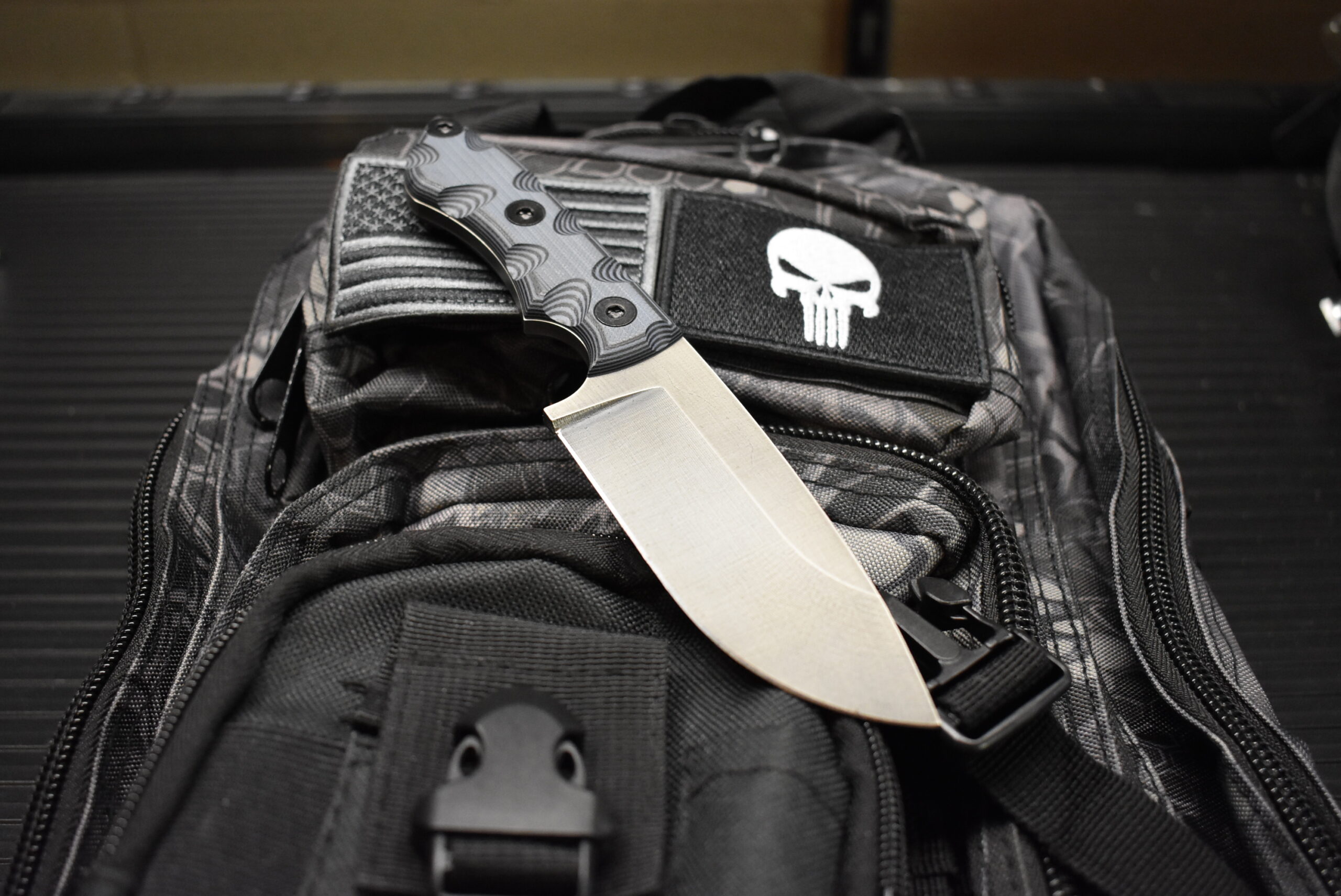 TKell Taylors Ridge Blue/Black - LANTAC Knives