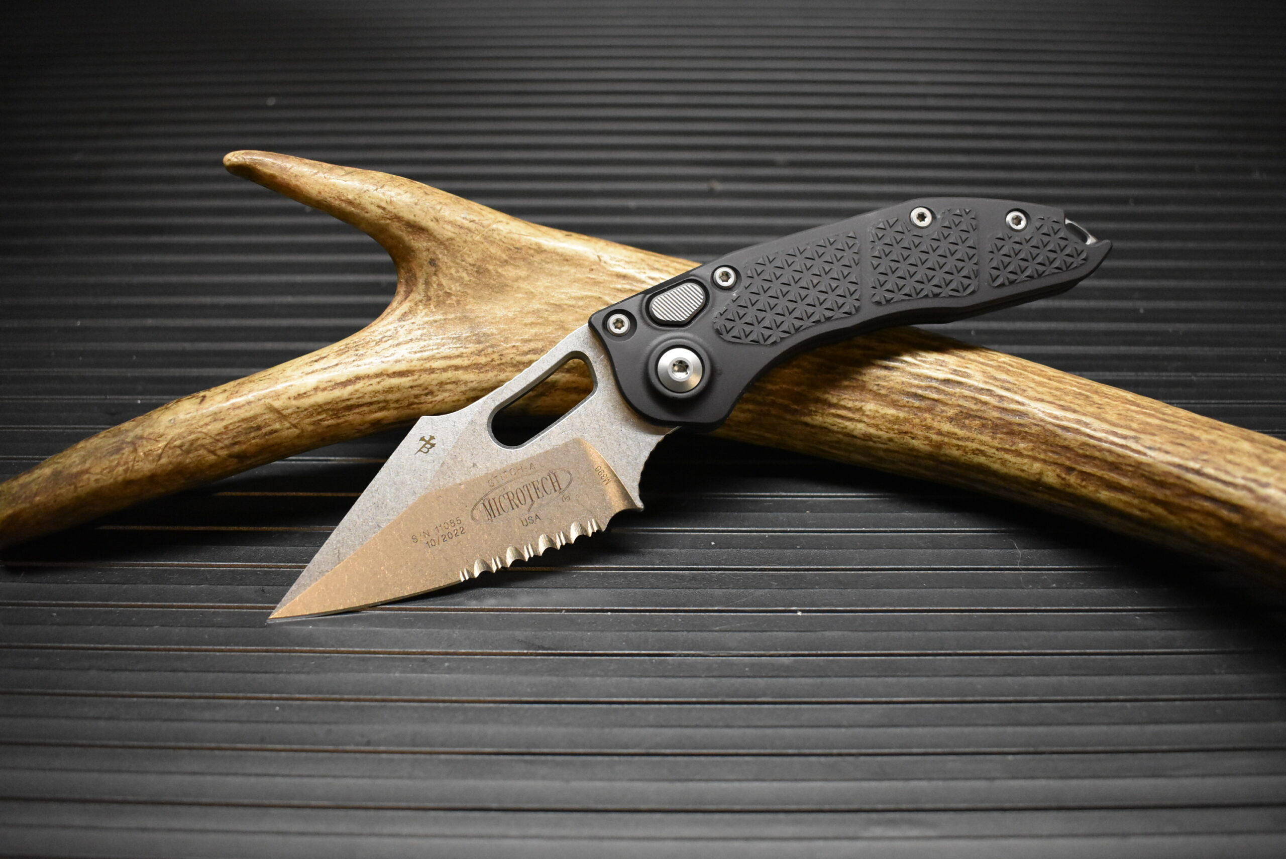 Microtech Stitch S/E SW Auto - LANTAC Knives