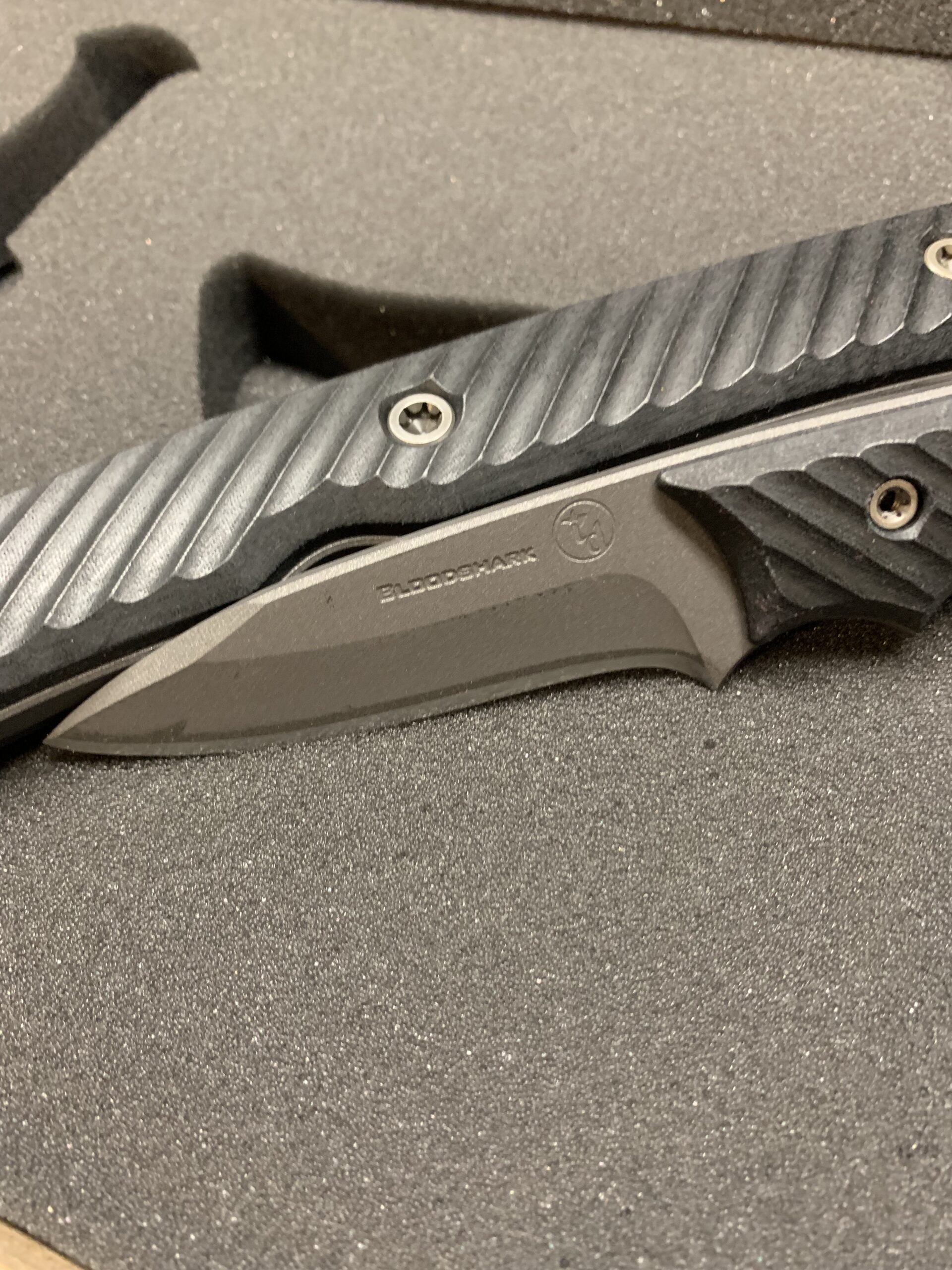 RMJ Tactical Tracker Dan Graymatter and Bloodshark set - LANTAC Knives