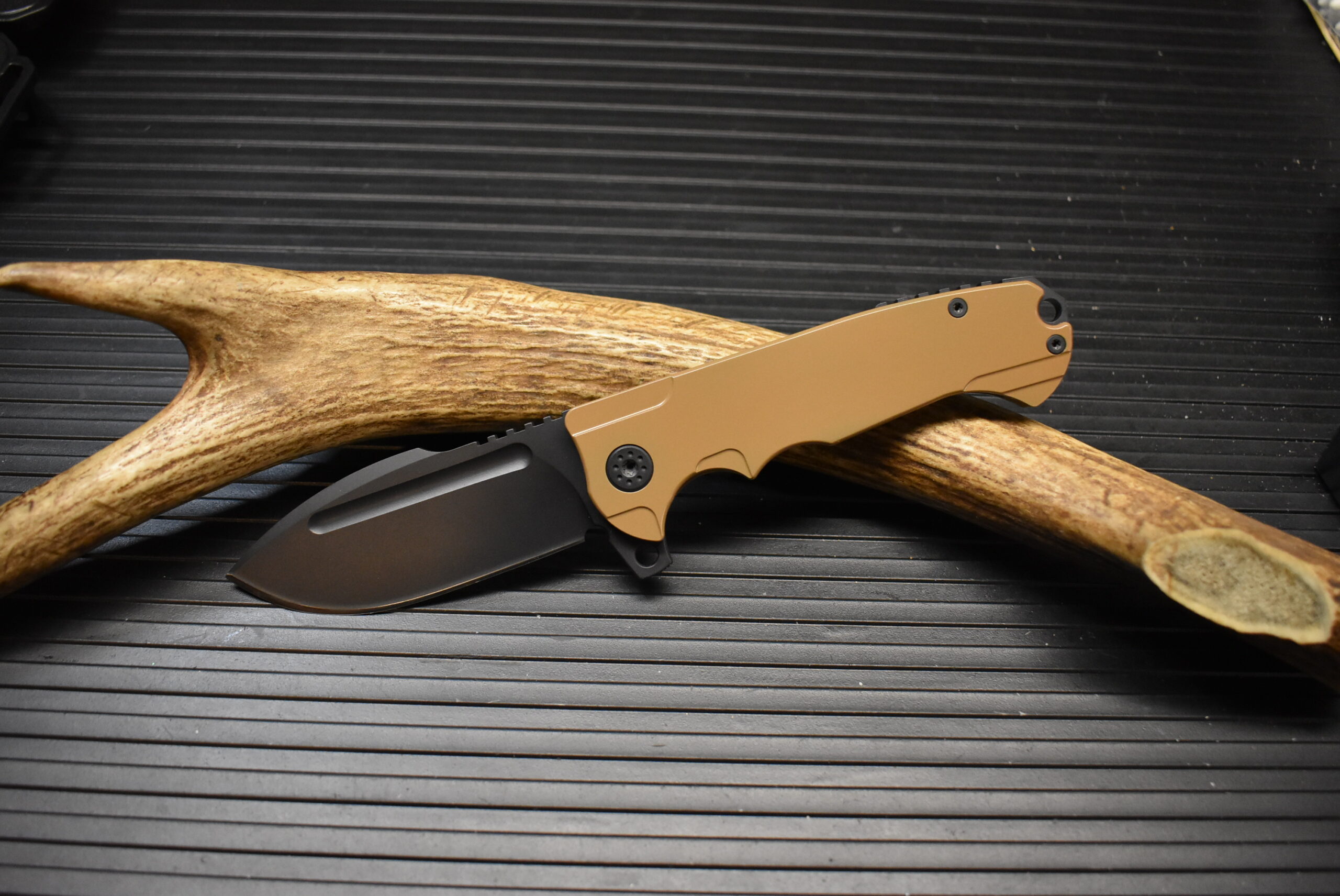 ADV Tactical Harpoon F17 Smooth FDE - LANTAC Knives