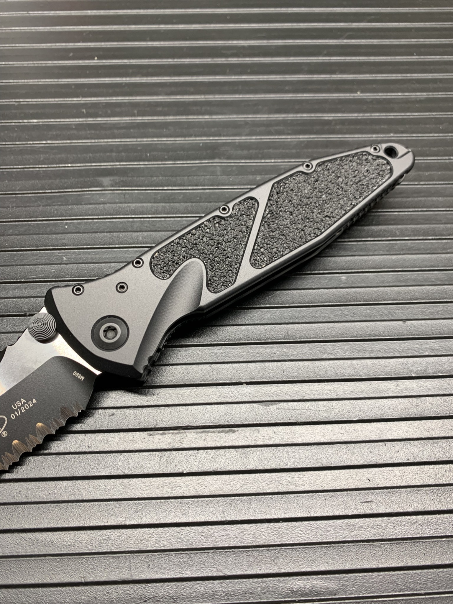 Microtech Socom Elite Manual Black 160-2T - LANTAC Knives