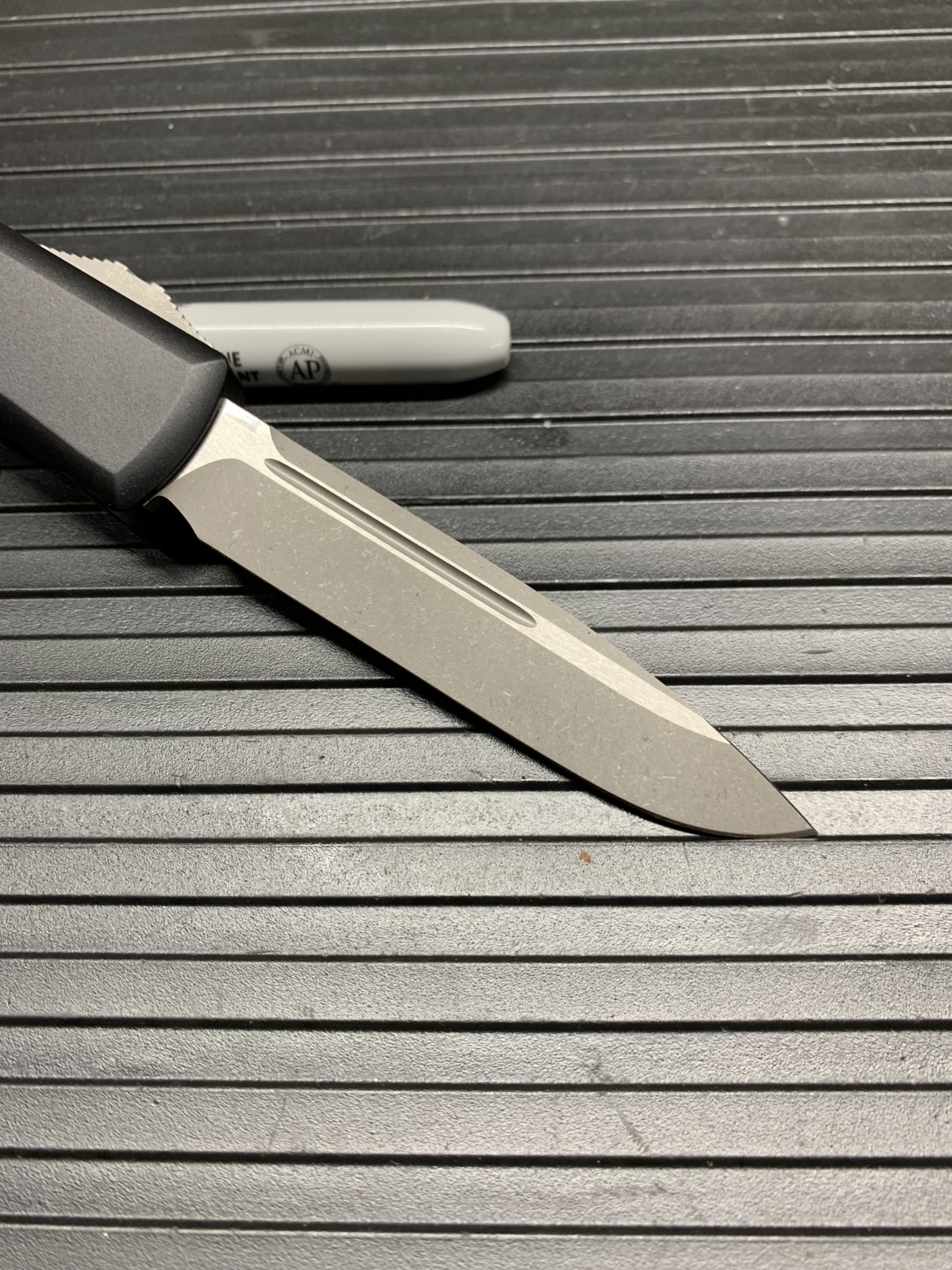 Microtech Ultratech SE 121-10AP Black Handle - LANTAC Knives